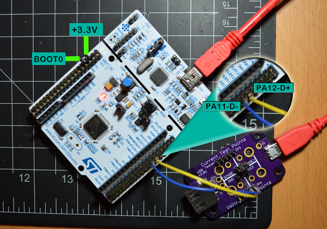 STM32 Nucleo and DFU USB Bootloading | MobileWill